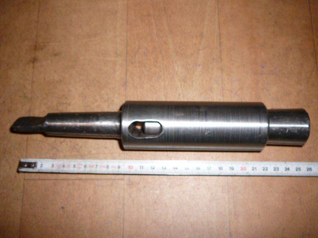 Prodloužené REDUKČNÍ pouzdro MK 3x4 s unašečem+REDUKCE Morse 4/3-levně | Aukro