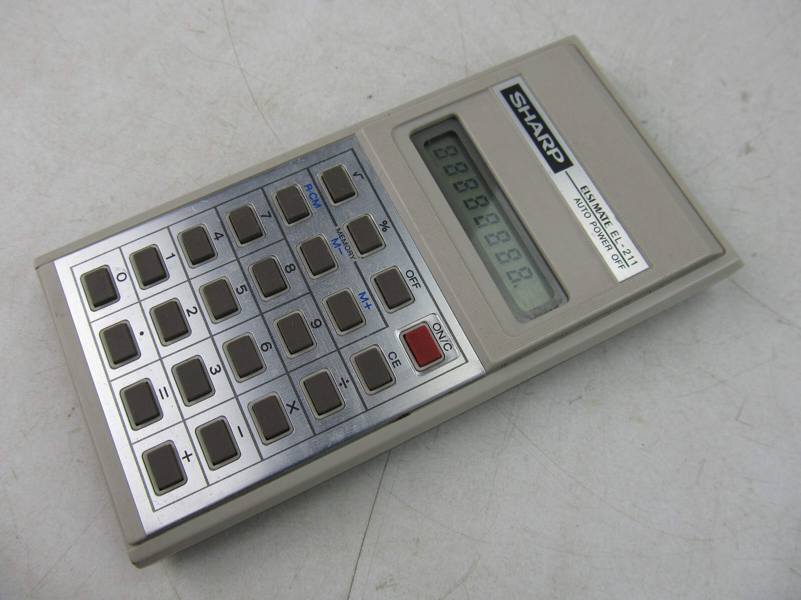 Sharp EL-211 Elsi Mate - sbírková kalkulačka - SHARP JAPAN | Aukro