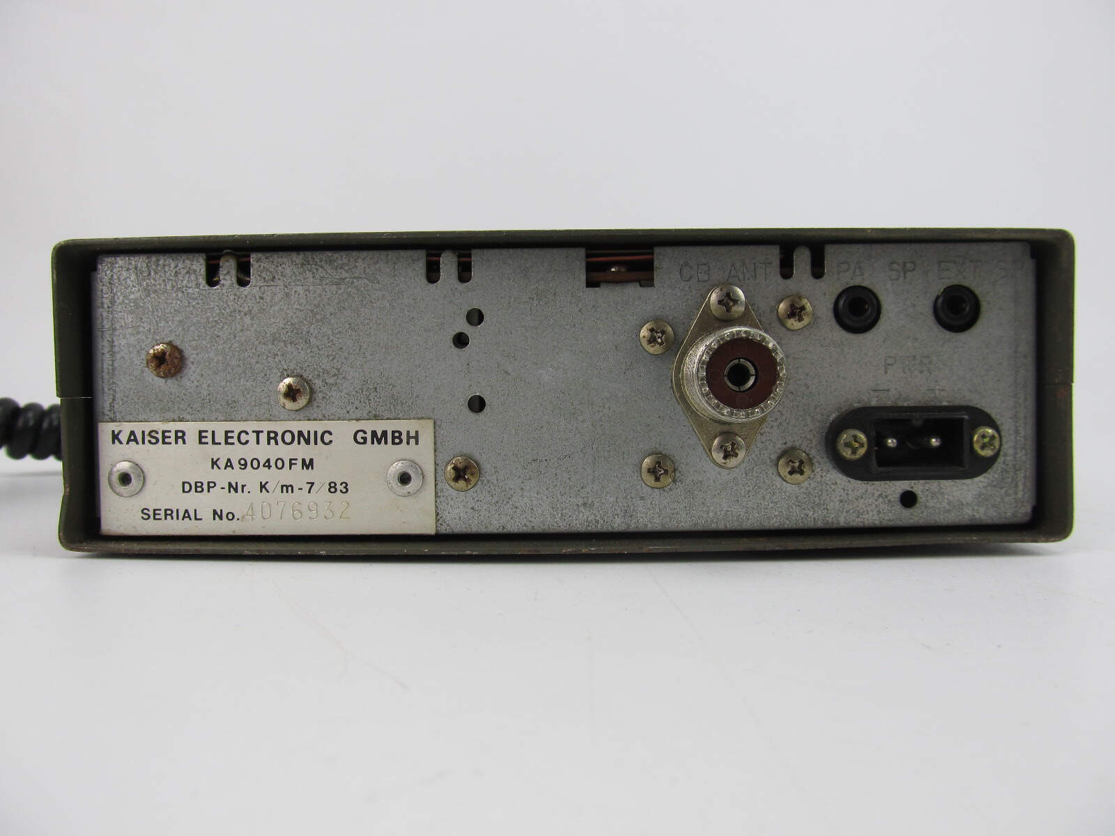 KAISER KA 9040 FM - velká CB VYSÍLAČKA RADIOSTANICE + MIC | Aukro